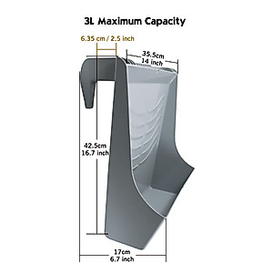 ROLLINGDOG Multifunction Paint Tray – Ladder Paint Tray,Paint Tray for Ladder,Idea for Household or Construction Use