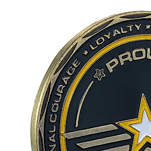E-Coin U.S. Army Challenge Coin Brofist Soldier Veteran Gift