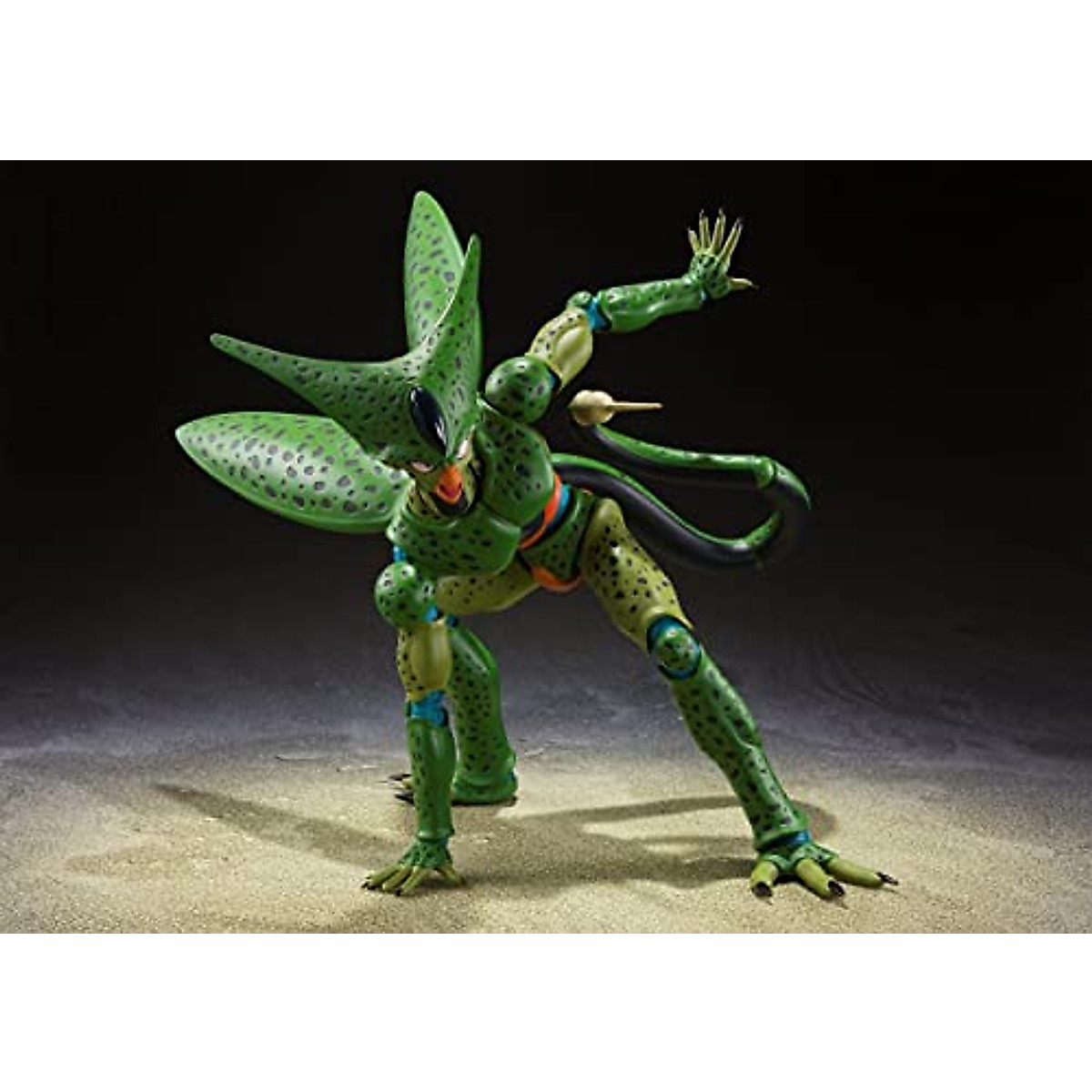 TAMASHII NATIONS - Dragon Ball Z - Cell First Form, Bandai Spirits S.H.Figuarts Action Figure