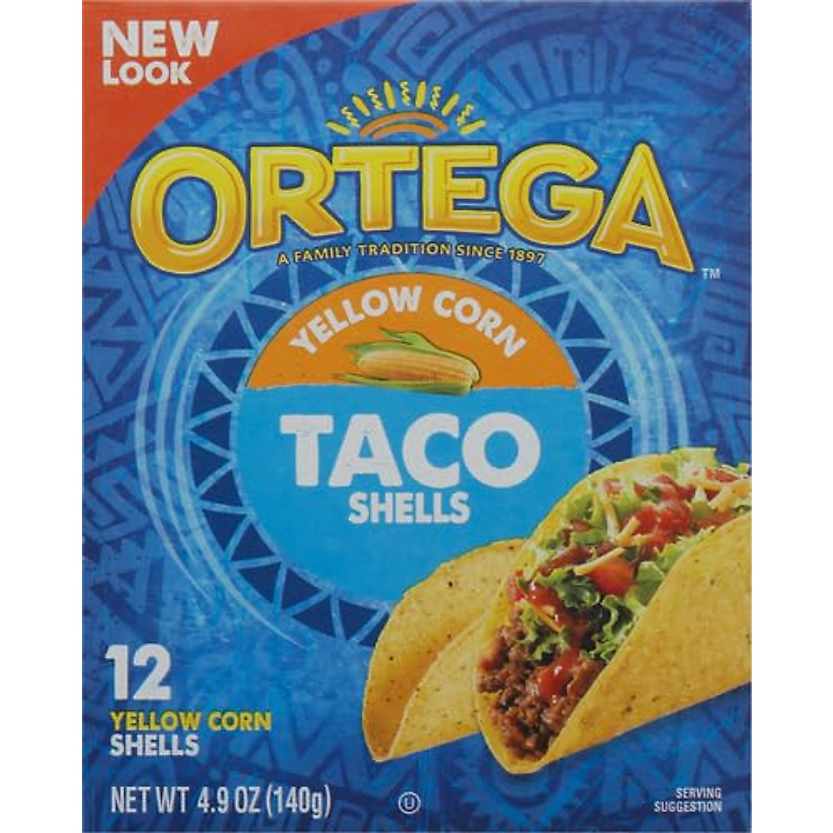 Ortega Yellow Corn Taco Shells, 4.9 Ounce, 12 Shells