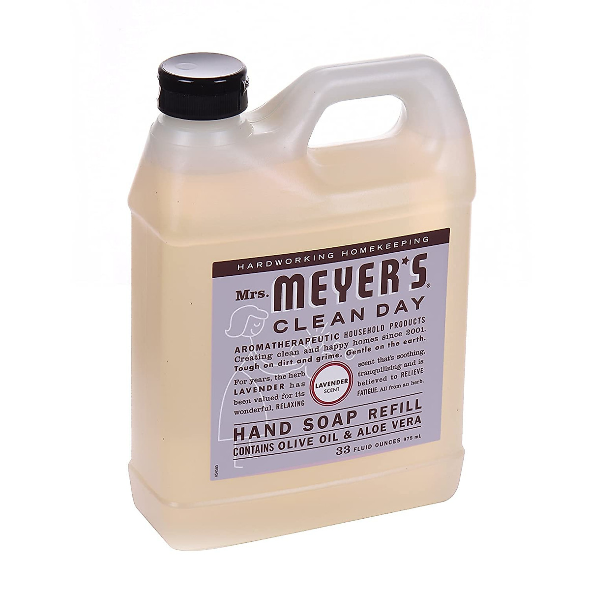 Mrs. Meyer's Hand Soap Refill, Made with Essential Oils, Biodegradable Formula, Lavender, 33 fl. oz (Pack of 3)