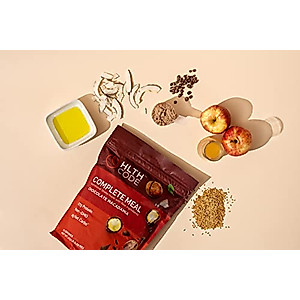 HLTH Code Complete Meal Replacement Powder | High Protein | Chocolate Macadamia Flavor | 15 Servings