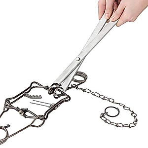 Redneck Convent RC Body Trap Set Tool - 14 Inch Aluminum Body Grip Setting Tongs Animal Trap Setter Trapping Tools for #50 to #160 Traps
