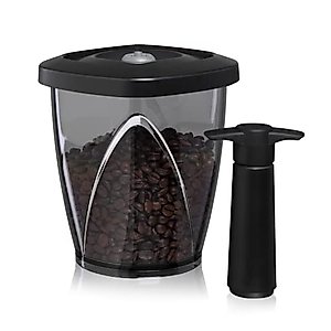 Vacu Vin Vacuum Container - 2-in-1 Food Containers Vacuum for Fresh Food & Food Saver Containers - Food Storage Vacuum Container for Longer Freshness & Instant Marinating - Preserve & Marinate