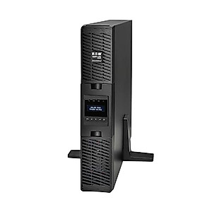 Eaton Tripp Lite Series SmartOnline 2200VA UPS, Pure Sine Wave Double-Conversion, 1800W, 2U Rack/Tower, Extended Run, Network Card Option, LCD, 2 Year Warranty & 250,000 Insurance (SU2200RTXLCD2U)