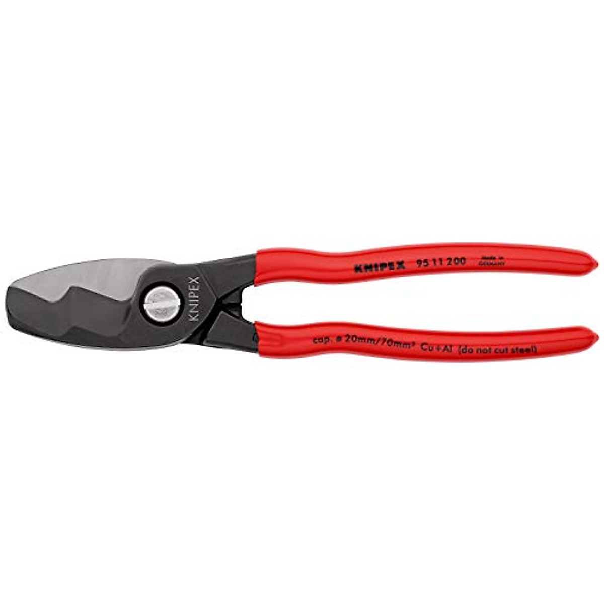 Knipex 95 11 200 SB Cable Shears 7,87" in blister packaging