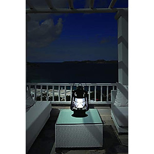 Northpoint 12-LED Lantern Vintage Style, Black, 10x6x6 (190495)