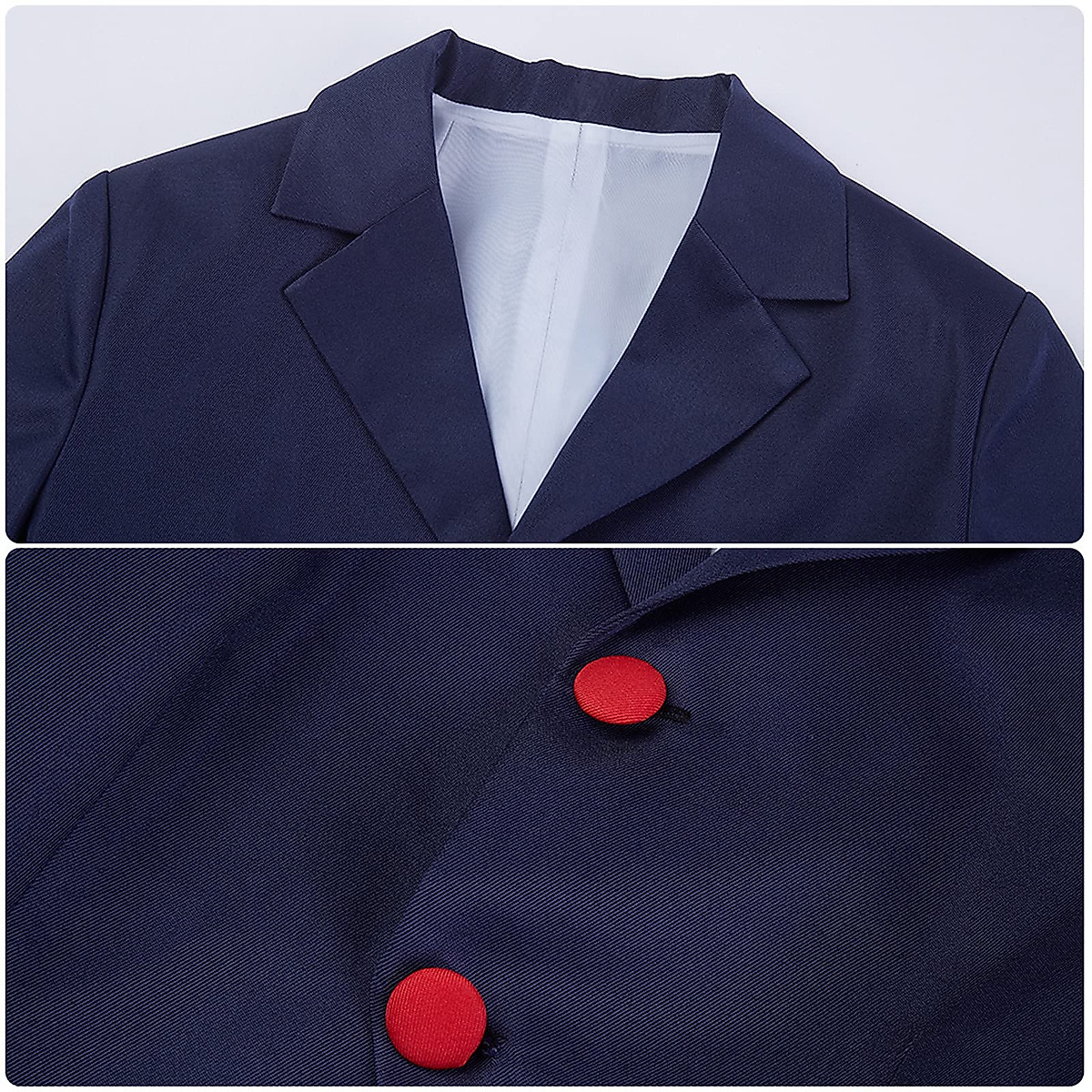 AwwwCos Anime Moxxie Cosplay Costume Men Outfits Full Set Hotel Hallween M