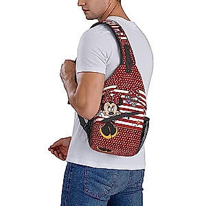 Ouhlcsp Adult Unisex Cross chest bag Crossbody Sling Backpack Travel Hiking Daypack for Women Men diagonally Shoulder Bag Gifts - anime 26
