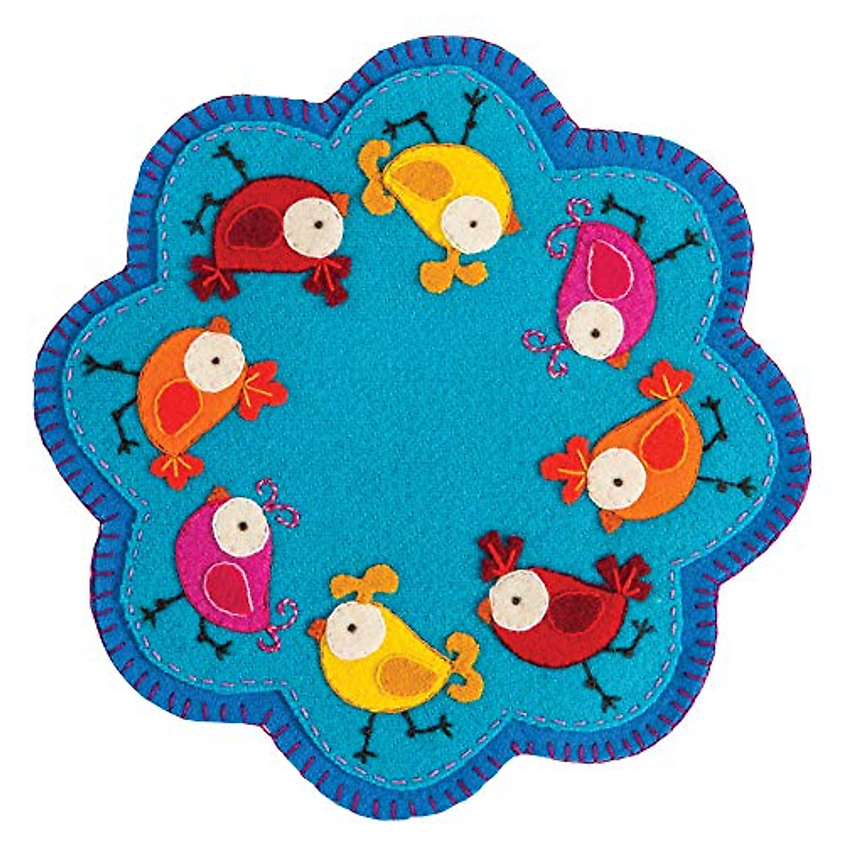 Kim Schaefer’s Calendar Candle Mats: Appliqué 12 Months of Fast, Fun & Fusible Wool Projects