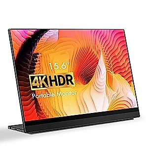 YIXIN2013SHOP Portable Monitor USB-C Portable Monitor 15.6'' 1080P HDR FHD IPS Touchable Computer Display with Storage Bag for Xbox PS4 Switch Laptop PC Phone Gaming Monitor (Color : Touch Screen)