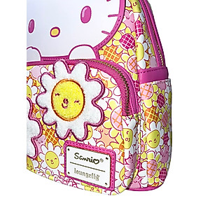 Loungefly Sanrio Hello Kitty Floral Cosplay Womens Double Strap Shoulder Bag Purse