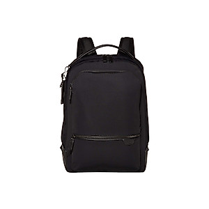 TUMI Harrison Bradner Leather Laptop Backpack - 14-Inch Computer Bag for Men and Women - Black