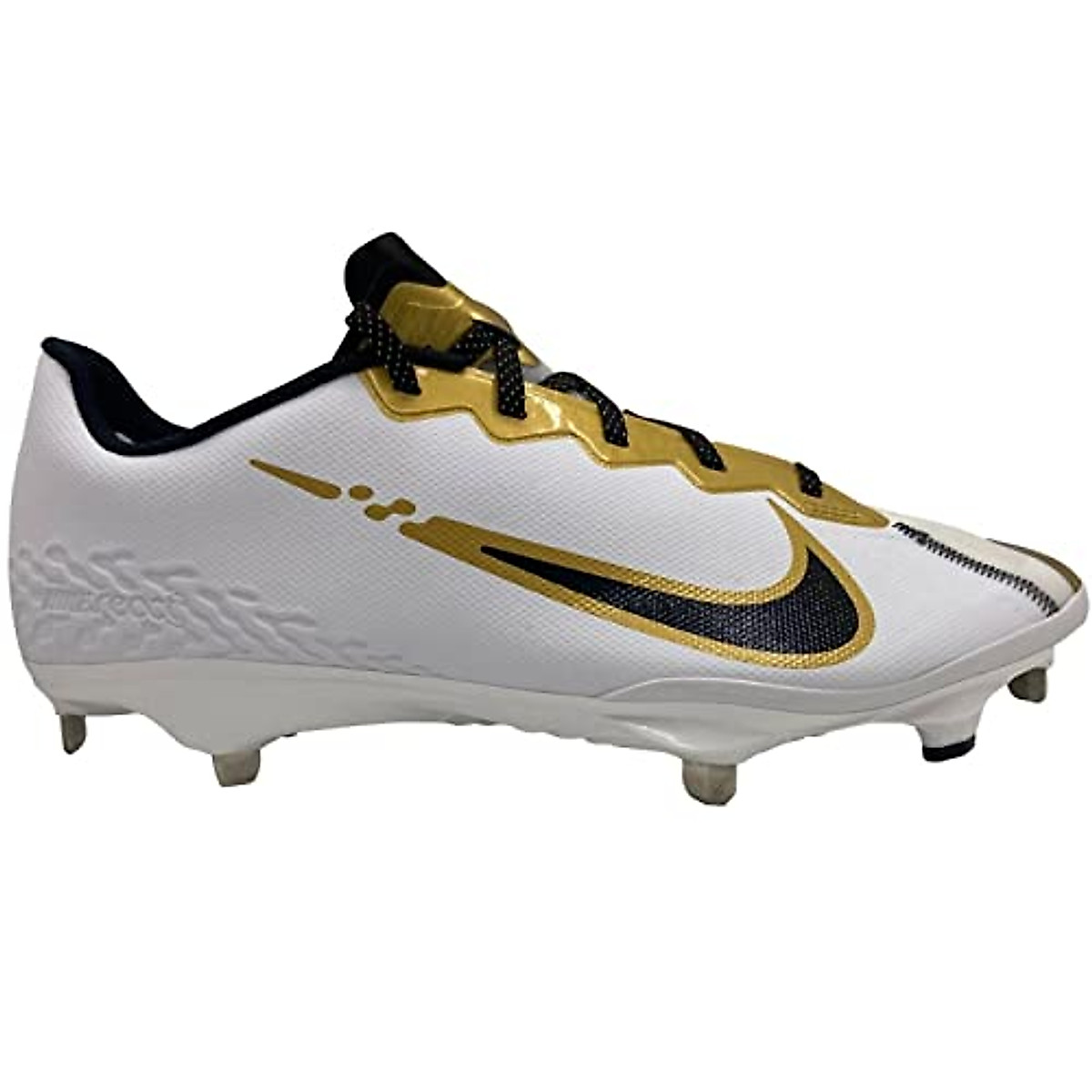 React Vapor Ultrafly Elite 4 White/Metallic Gold - Black (Size 12)