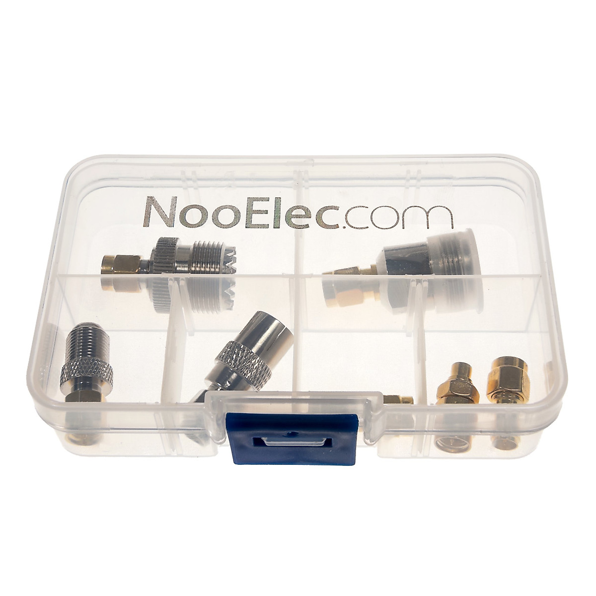 SMA Adapter Connectivity Kit: 8 Adapters for NESDR (RTL-SDR) SMA Radios w/Case