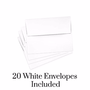 Bounce House Birthday Party Invitations - Kids Jump and Play Birthday Invites (20 Count with Envelopes)