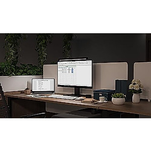 Xiaomi Mi Computer Monitor Light Bar - Easy Installation, Extra Computer Lighting w/o Taking Desktop Space, w/Wireless Remote Control Adjusting Lights Easily