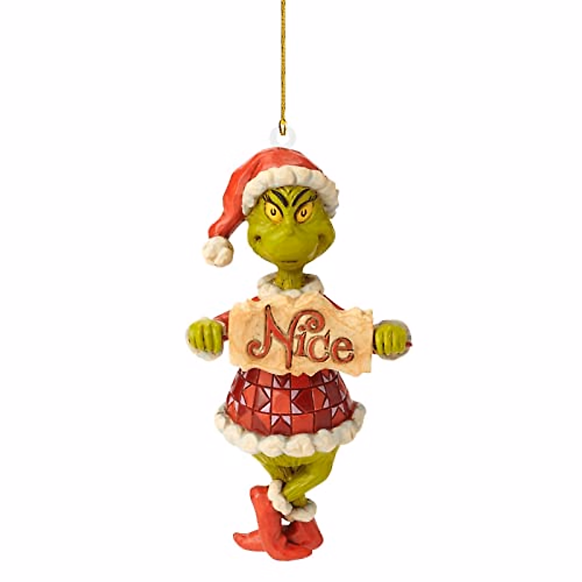 Grinchs Christmas Tree Ornaments | 2022 Christmas Tree Acrylic Pendant Funny Green Grinchs Christmas Decor for Home Holiday Party (Double -Sided Printing)