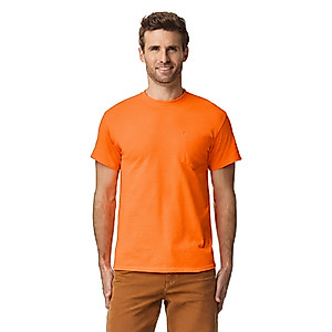 Gildan Adult DryBlend Workwear T-Shirts with Pocket, 2-Pack