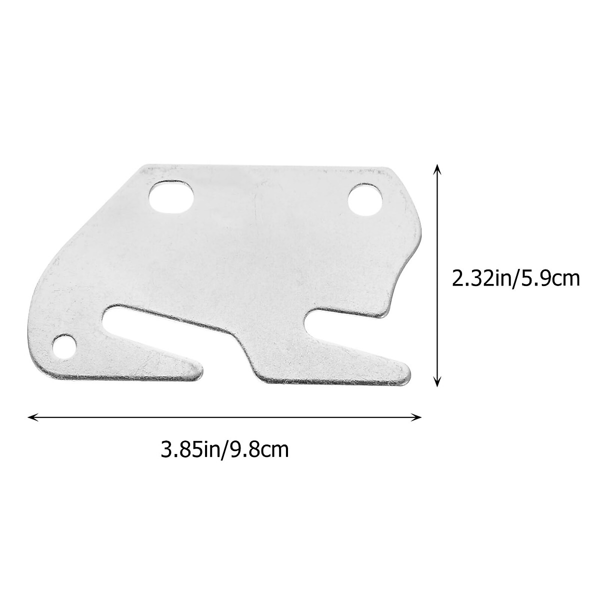 Homoyoyo 2pcs Furniture Connector Bedside Rail Bracket Tool Stand Metal Stand Headboard Brackets for Metal Bed Frame Accessories for Frames Bed Rail Connector Iron Hanging Board Wooden Bed