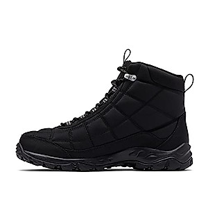 Columbia Men's Firecamp Boot, Black/City Grey, 10.5