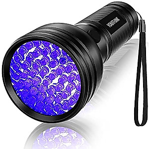 YOUTHINK Black Light, 51 LED UV Flashlights for Home &Hotel Inspection, Portable Black Light for Pet Urine Detection,Dry Stains,Bed Bug, Matching with Pet Odor Eliminator