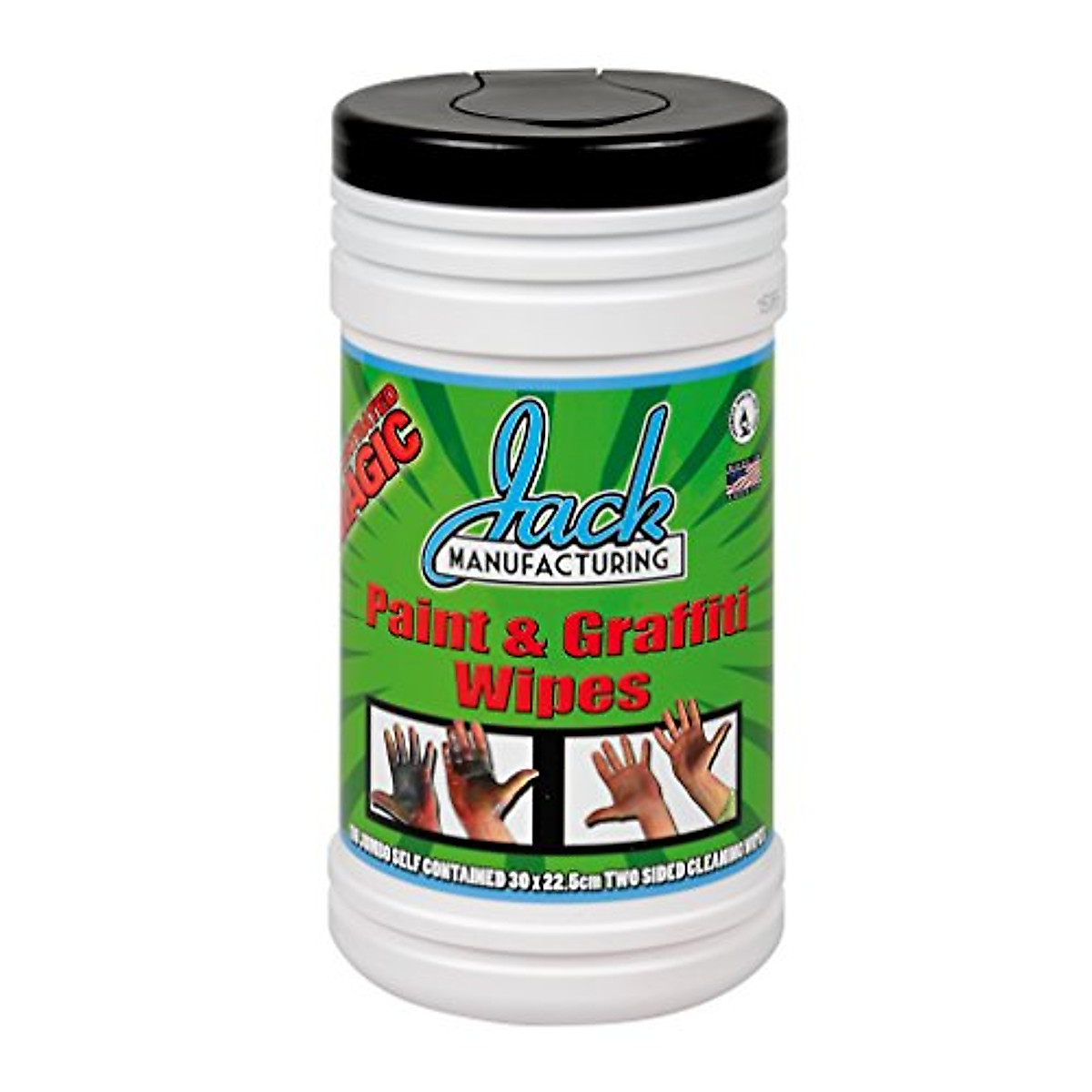 JACK MFG LLC 211584 25 Count Paint Remover Wipes