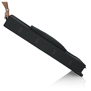 Gator Cases Lightweight Rolling Keyboard Case for 88 Note Keyboards and Electric Pianos (GK-88)