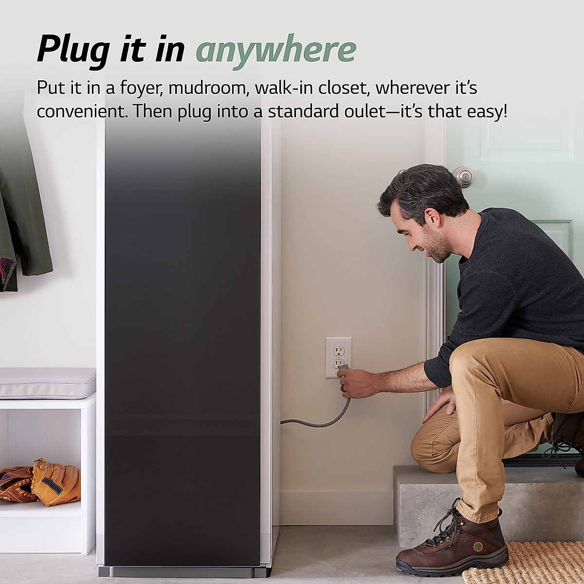 LG Styler Steam Closet | Clothes Steamer for Garments and Household Item Care