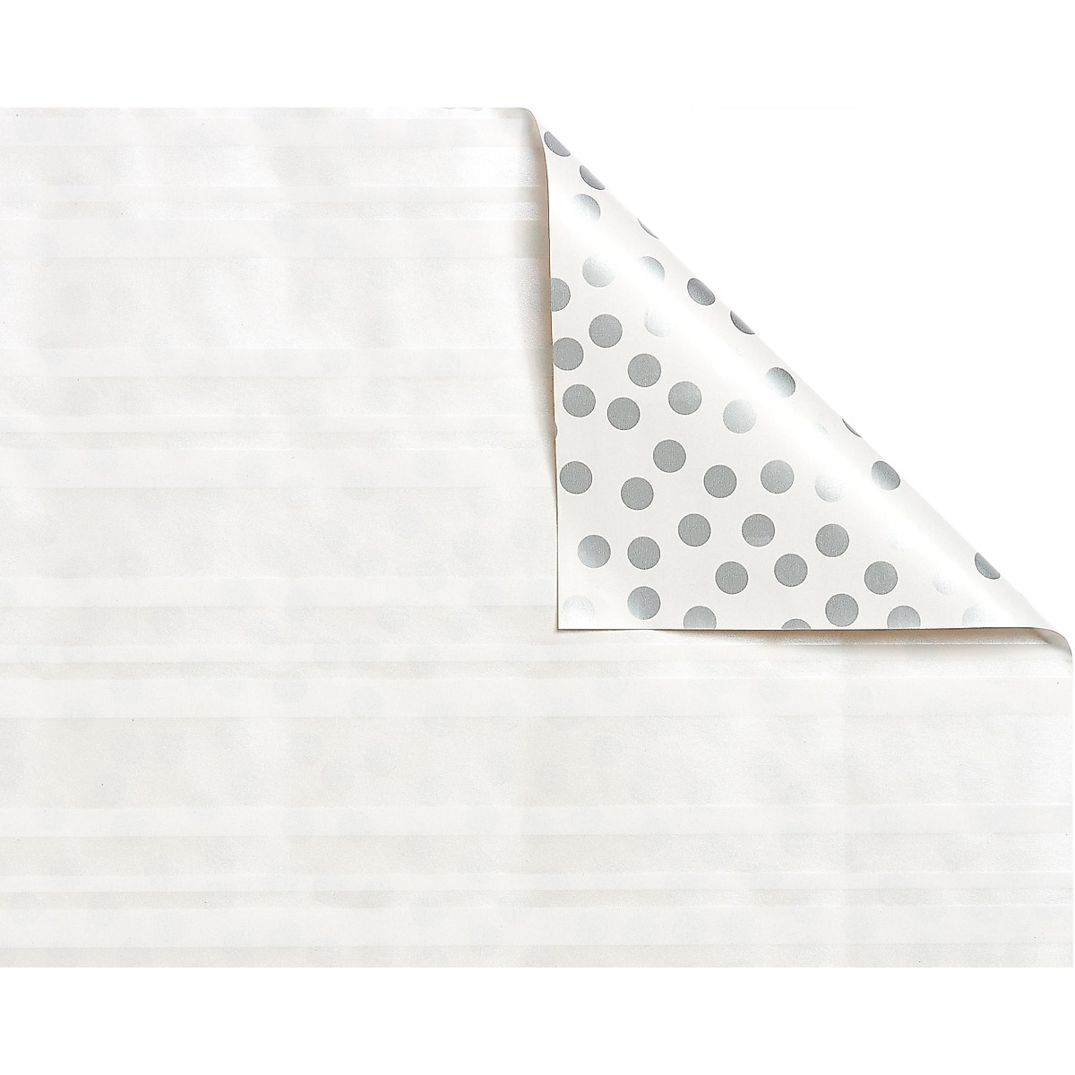 American Greetings Reversible Wedding Wrapping Paper, Bridal Designs (4 Rolls, 120 sq. ft.)