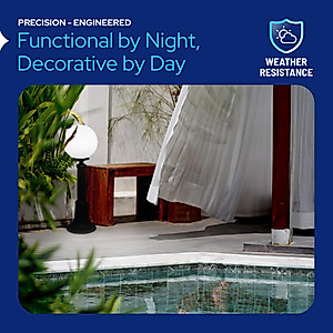 KastLite 6" White Acrylic Lamp Post Globe | Smooth Textured with 3.14" Fitter Neck | Manufactured in the USA