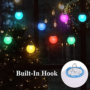 Floating Pool Lights,Rechargeable LED Color Changing Pool Lights That Float,3 Inch LED Pool Light with Remote & Hook for Swimming Pool Pond Spa Bath Garden,Hot Tub Accessories,Pool Party Decorations