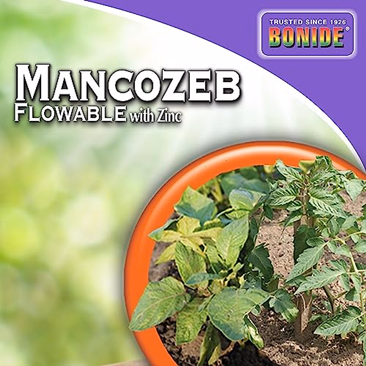 Bonide Mancozeb Flowable with Zinc Fungicide, 16 oz Concentrate, Broad Spectrum Disease Control & Prevention for Plants