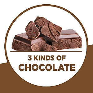Krusteaz Triple Chocolate Chunk Cookie Mix, Bakery Style, 3 Kinds of Chocolate, 15.5 Oz Boxes (Pack of 12)