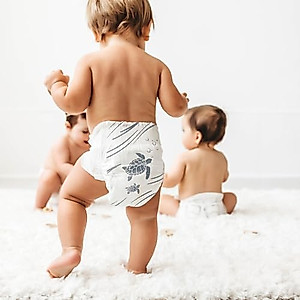 PARASOL Clear+Dry Disposable Diapers | RashShield Protection, Leakproof Design, Hypoallergenic Diaper Set | Size 5 (26+ lbs.) 48 Count