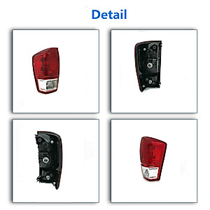 Driver Left Side Rear Tail Light Brake Lamp Assembly Replacement for 2016 2017 Toyota Tacoma SR SR5 81560-04170