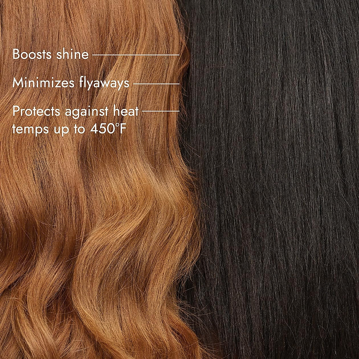 Bondbar Bonding Concentrate, Visibly Increases Shine and Minimizes Flyaways, Heat Protectant up to 450 Degrees, Repairs, Vegan, Cruelty-Free, 1 Fl. Oz.