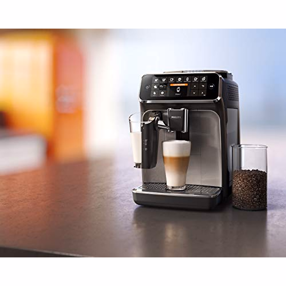 PHILIPS Kitchen Appliances EP4347/94 Espresso Machine, One Size, Black