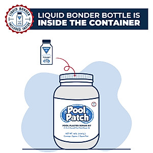 Pool Patch White Pool Plaster Repair Kit, 10-Pound, White