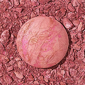 LAURA GELLER NEW YORK Baked Blush-n-Brighten Marbleized Blush - Pink Buttercream and Angled Blush Brush Bundle