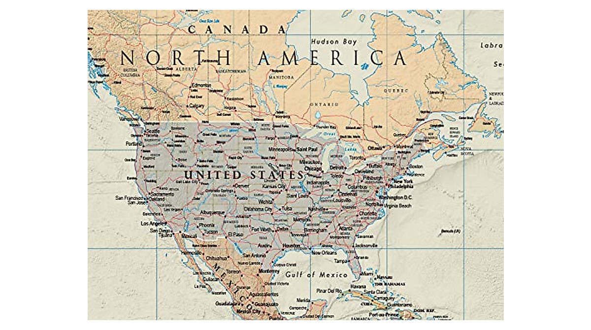 Buy 3D World & USA Wall Map Set - Swiftmaps
