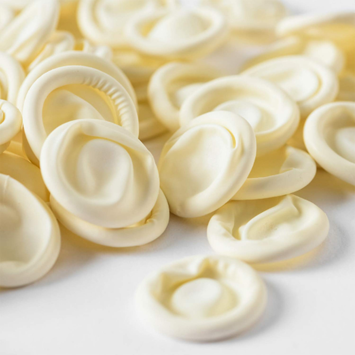 Large Latex Finger Cots Anti Static Rubber Fingertip Protective Finger Cots for Electronic Repair, Handmade Apply, 600 Pcs