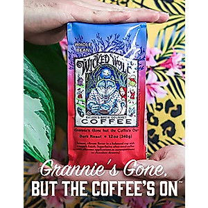 Raven's Brew Coffee Full Bodied Coffee Dark Roast Whole Bean - Wicked Wolf 12oz