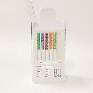 (25) 5 Panel Oral Saliva Drug Test. @ $5.68 ea - Amphetamines / Cocaine / Marijuana / Opiates / Methamphetamine. (25 count)