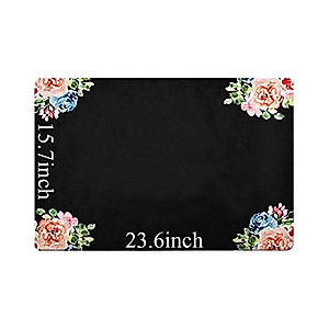 LuckyChu Our House Looks Like We're Losing A Game of Jumanji Funny Floor Mat Rug Non-Slip Entrance Indoor Outdoor Bathroom Kitchen Home Doormat Rubber 23.6 by 15.7 inch