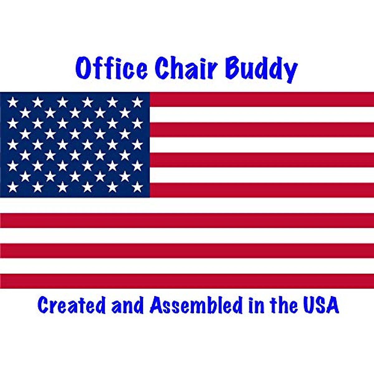 Office Chair Buddy XL - Fix Your Sinking Office Chair in Minutes - Up to 8 Inches of Height Settings - No Tools Needed, Black
