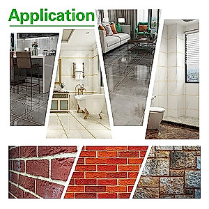 Tahikem 3 Pack Tile Grout Masonry Mortar Bag, 12" by 24" Heavy Duty Tear Resistant Puncture Tip Cement Sealer Bag, Mortar Bag Masonry, Grout Bag for Tile Installation, Grouting Bag (12x24 inch, Red)