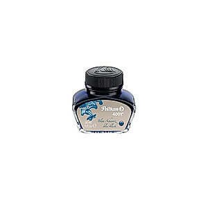 Pelikan 4001 Bottled Ink for Fountain Pens, Brilliant Black, 30ml, 1 Each (301051)