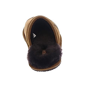 UGG Men's Scuff Logo Ii Slipper, Chestnut / Espresso, 11