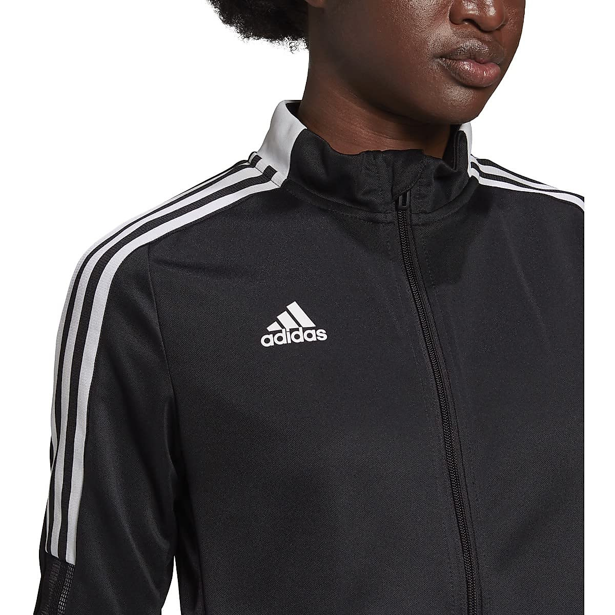 adidas womens Tiro 21 Track Jacket Black Small